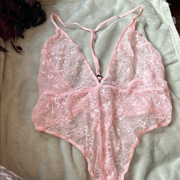 Victoria's Secret | Intimates & Sleepwear | Victorias Secret Pink Lace ...